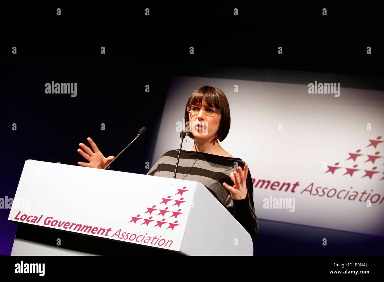 Julia Goldsworthy MP addressing the Local Government Association ...