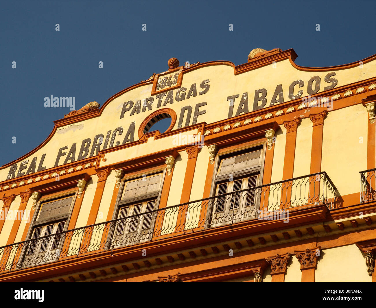 Real fabrica de tabacos partagas hi-res stock photography and images ...