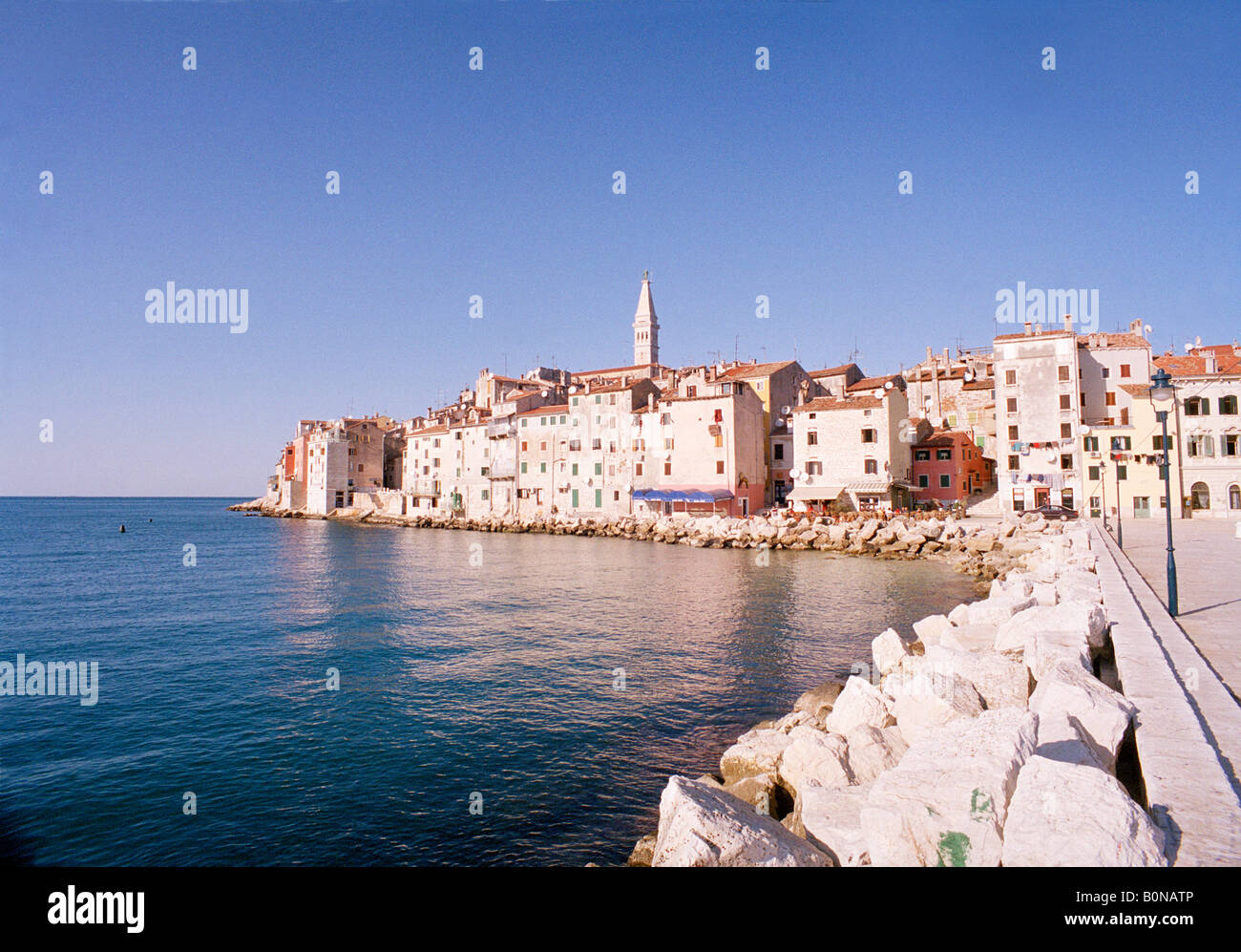 Rovinj old town on the Adriatic Stock Photo - Alamy