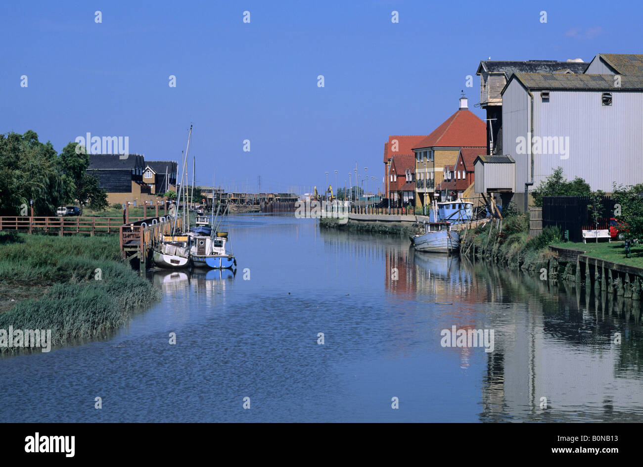 Faversham Creek Kent England UK Stock Photo - Alamy