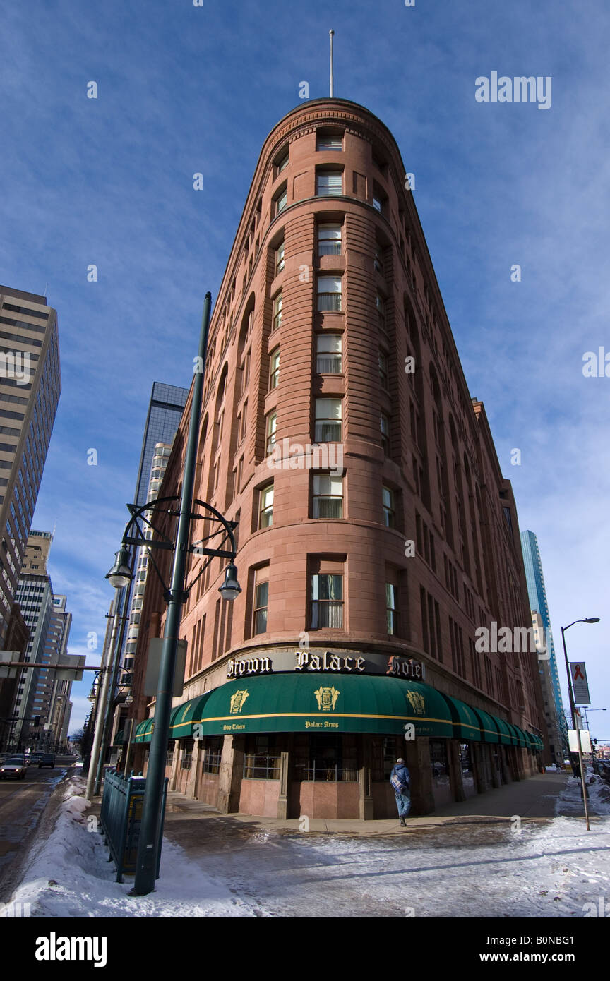 The brown palace hotel hi-res stock photography and images - Alamy