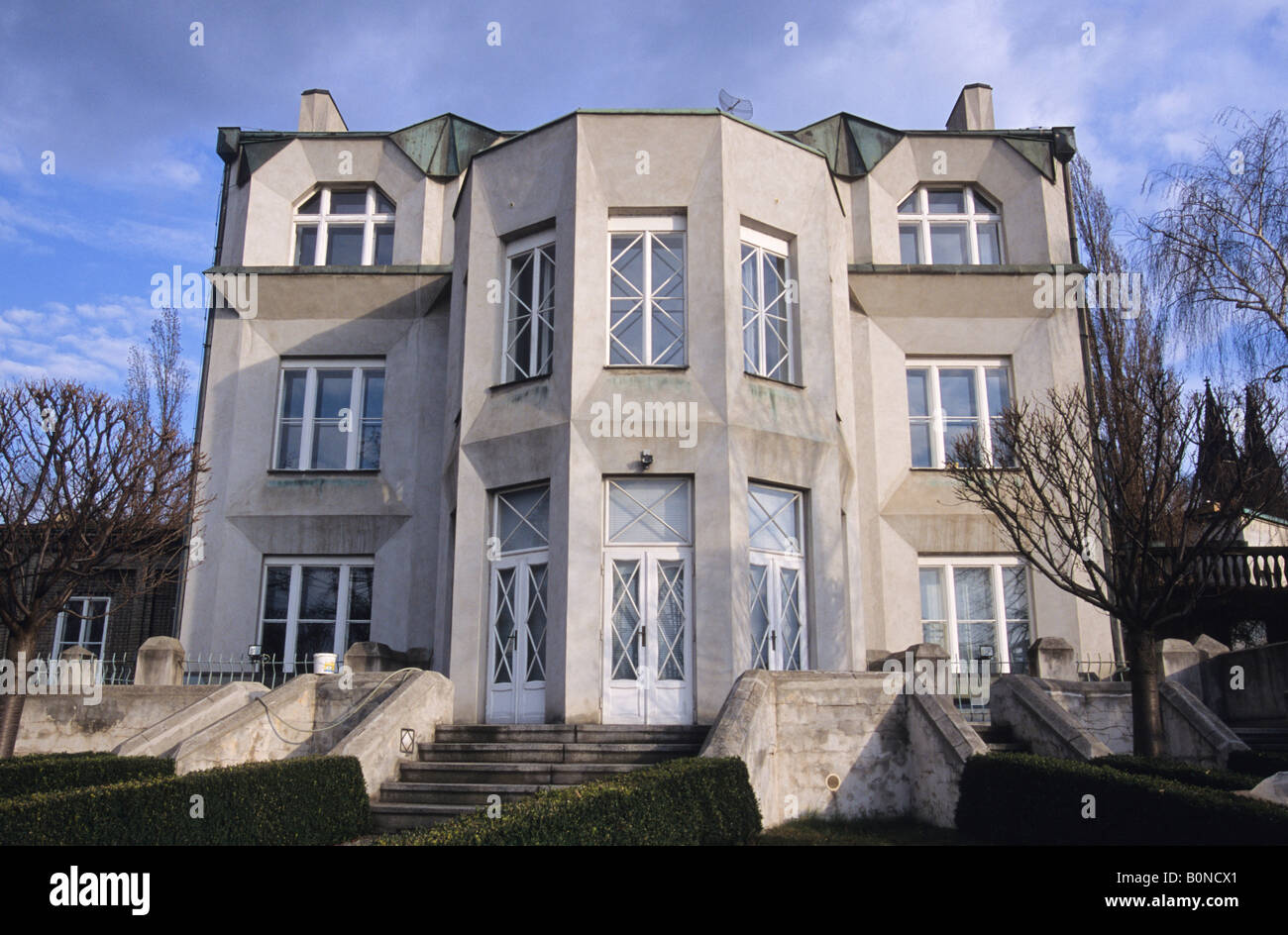 Cubist House, Prague, Czech Republic Stock Photo - Alamy