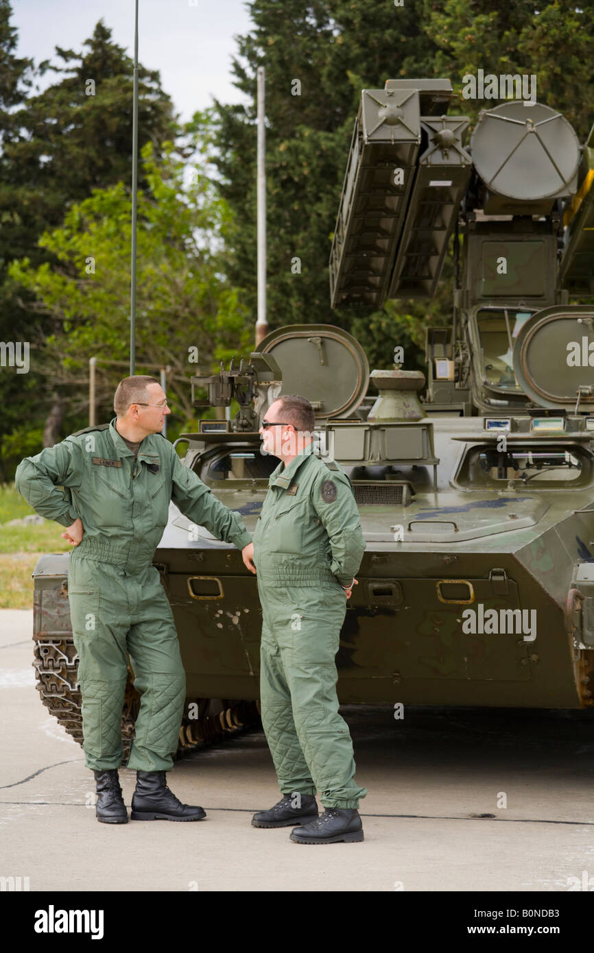 Tank crew standing in front hi-res stock photography and images - Alamy