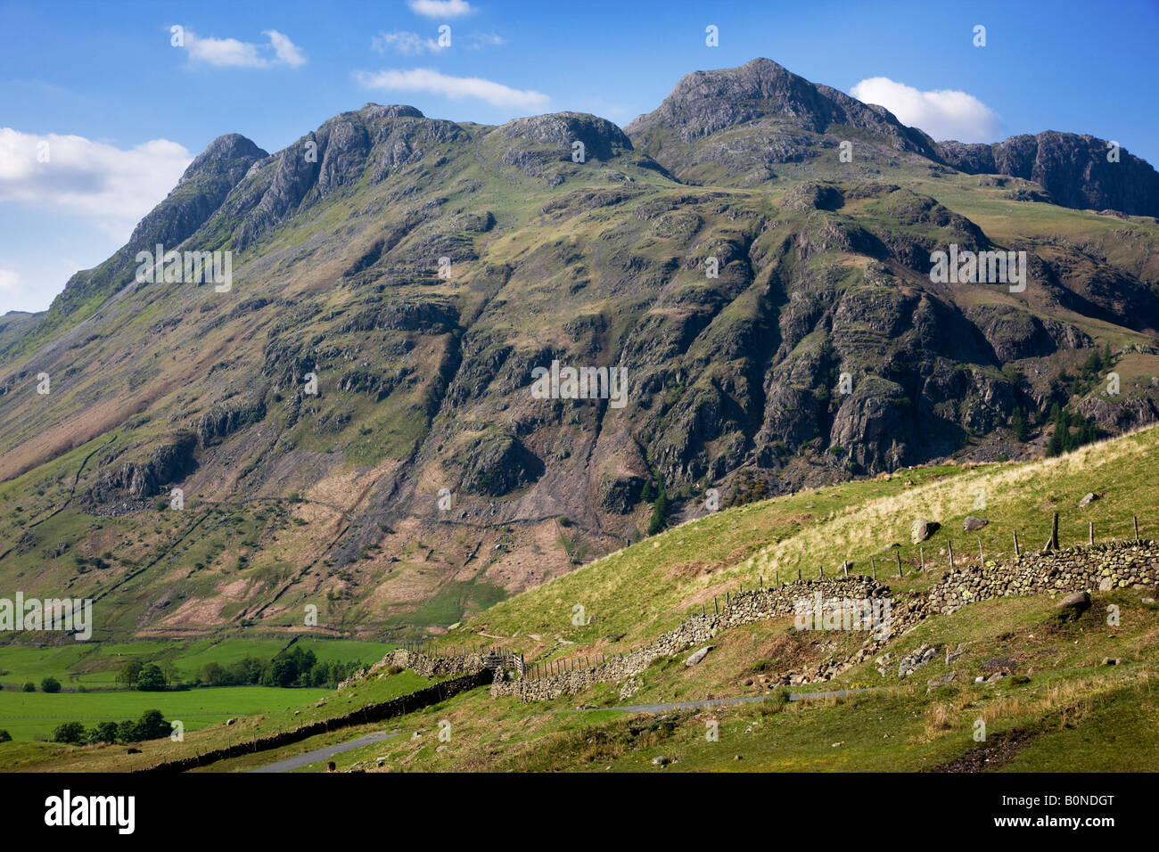 The 'Langdale Pikes' With Harrison Stickle And Pike Of Stickle As Seen ...