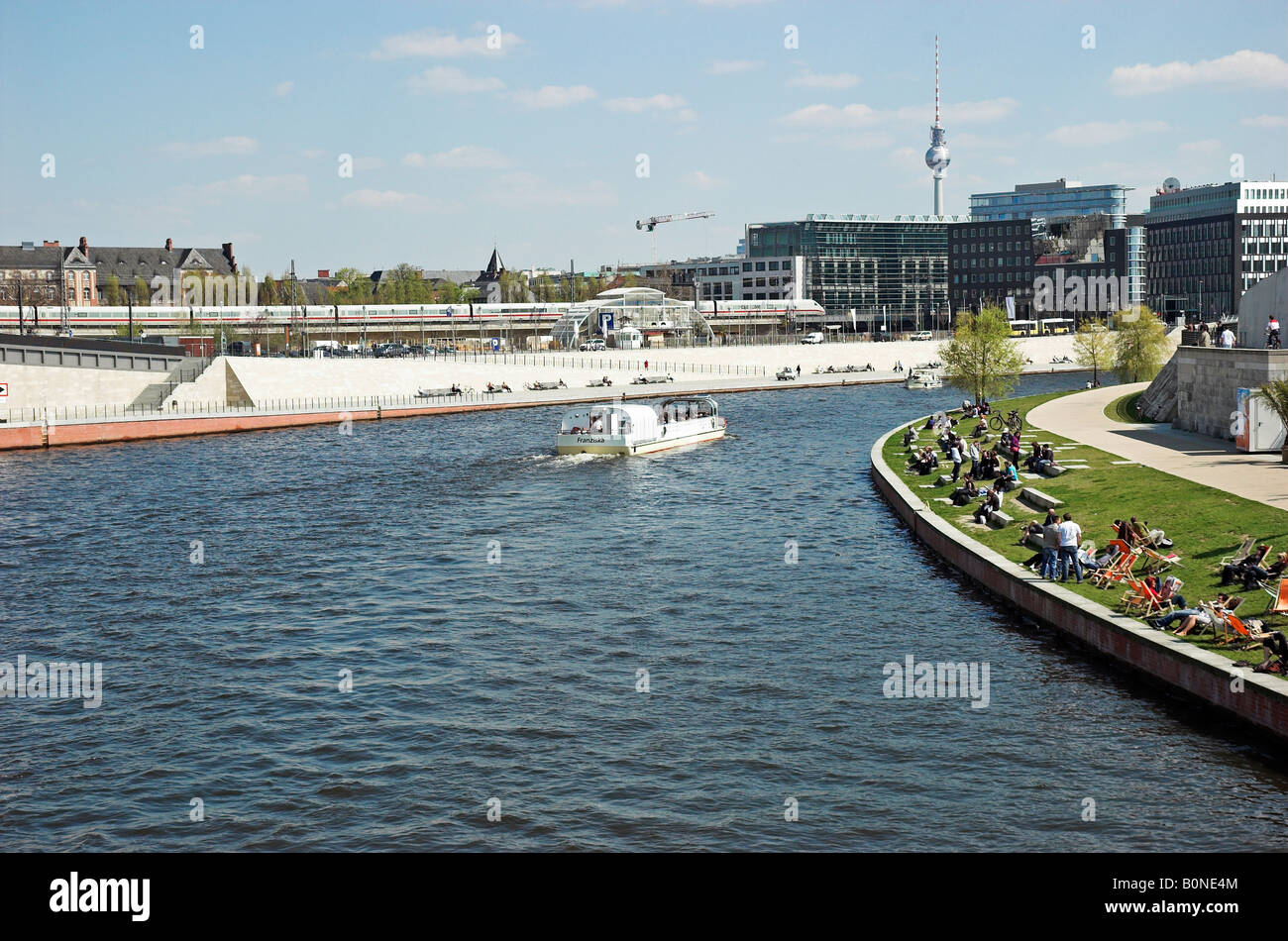 Passenger boat river spree hi-res stock photography and images - Alamy