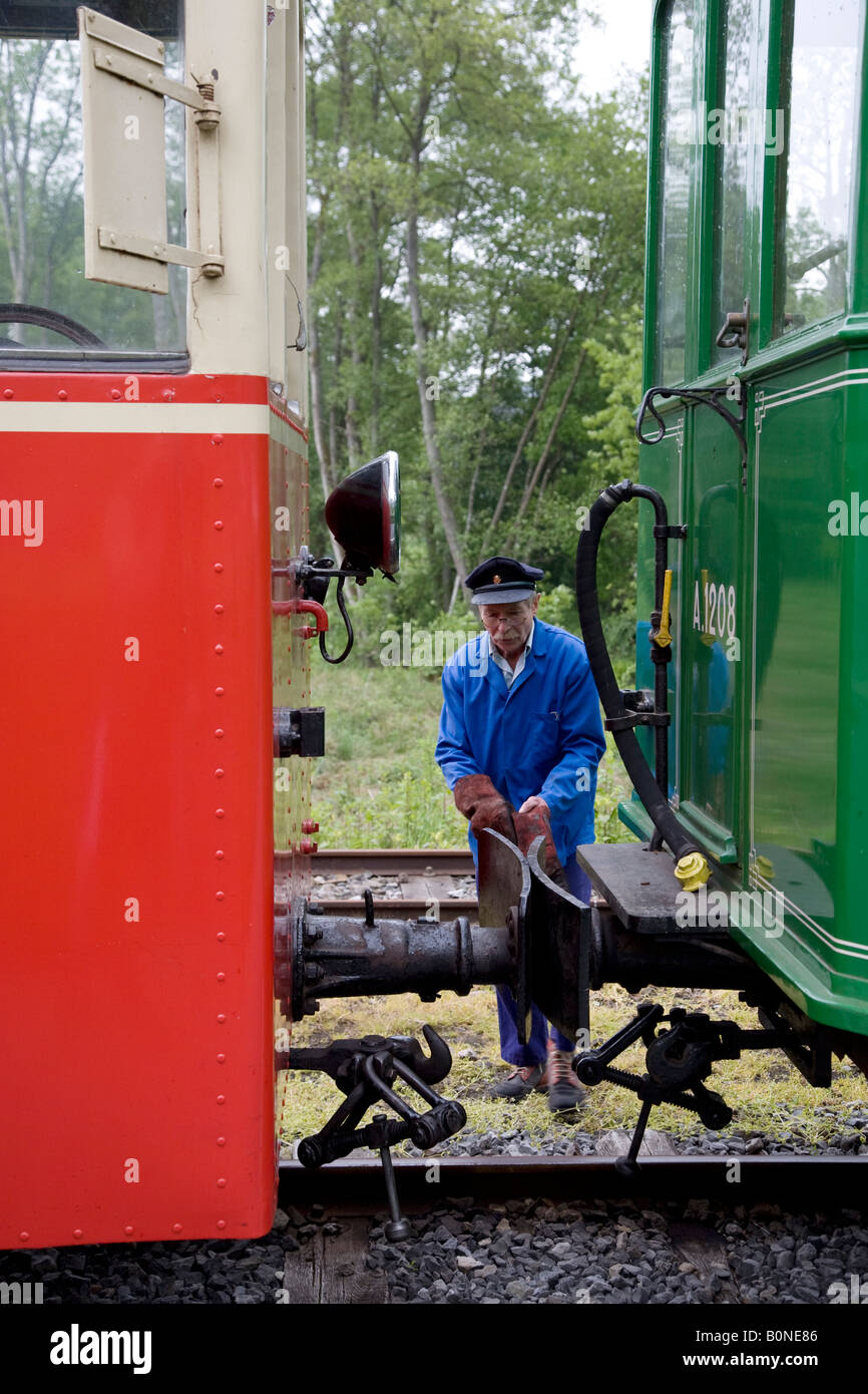 Tram coupling hi-res stock photography and images - Alamy