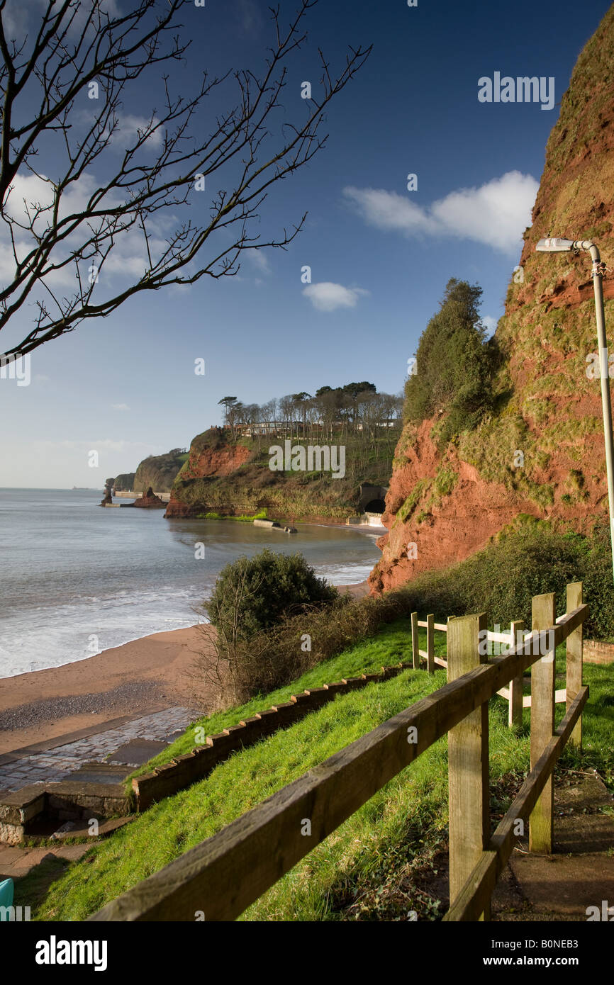 Cliffs dawlish devon hi-res stock photography and images - Alamy