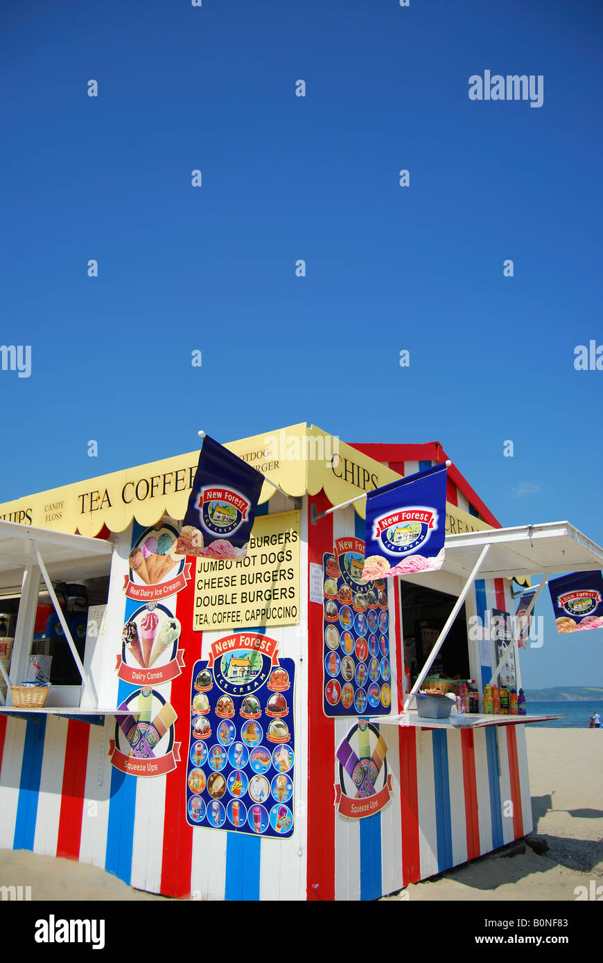 Food stall beach blue sky beach High Resolution Stock Photography and ...