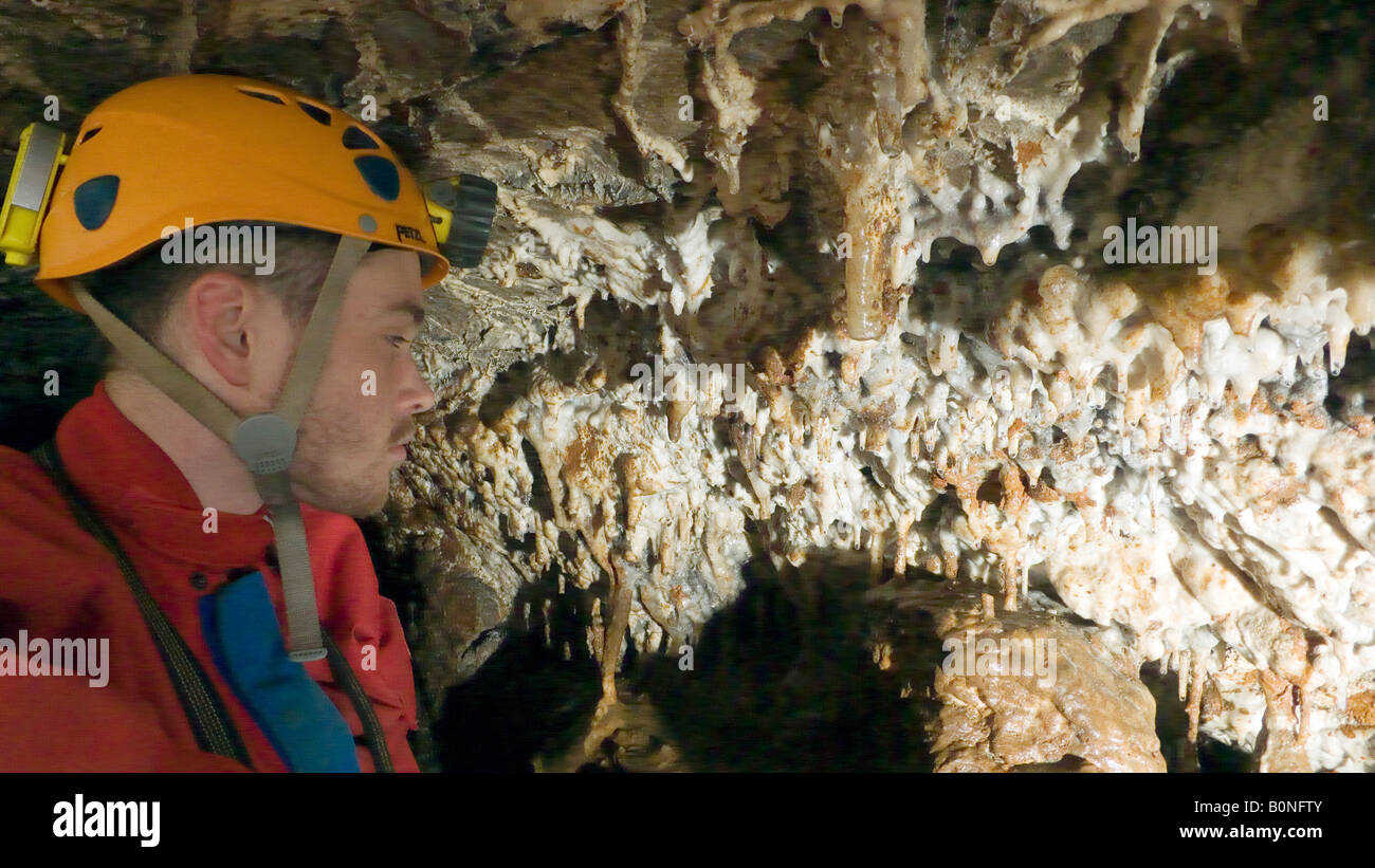 Caving in Yorkshire Stock Photo - Alamy