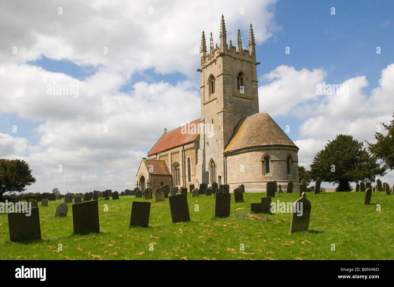 St Andrews Church Sempringham Lincolnshire UK Stock Photo - Alamy