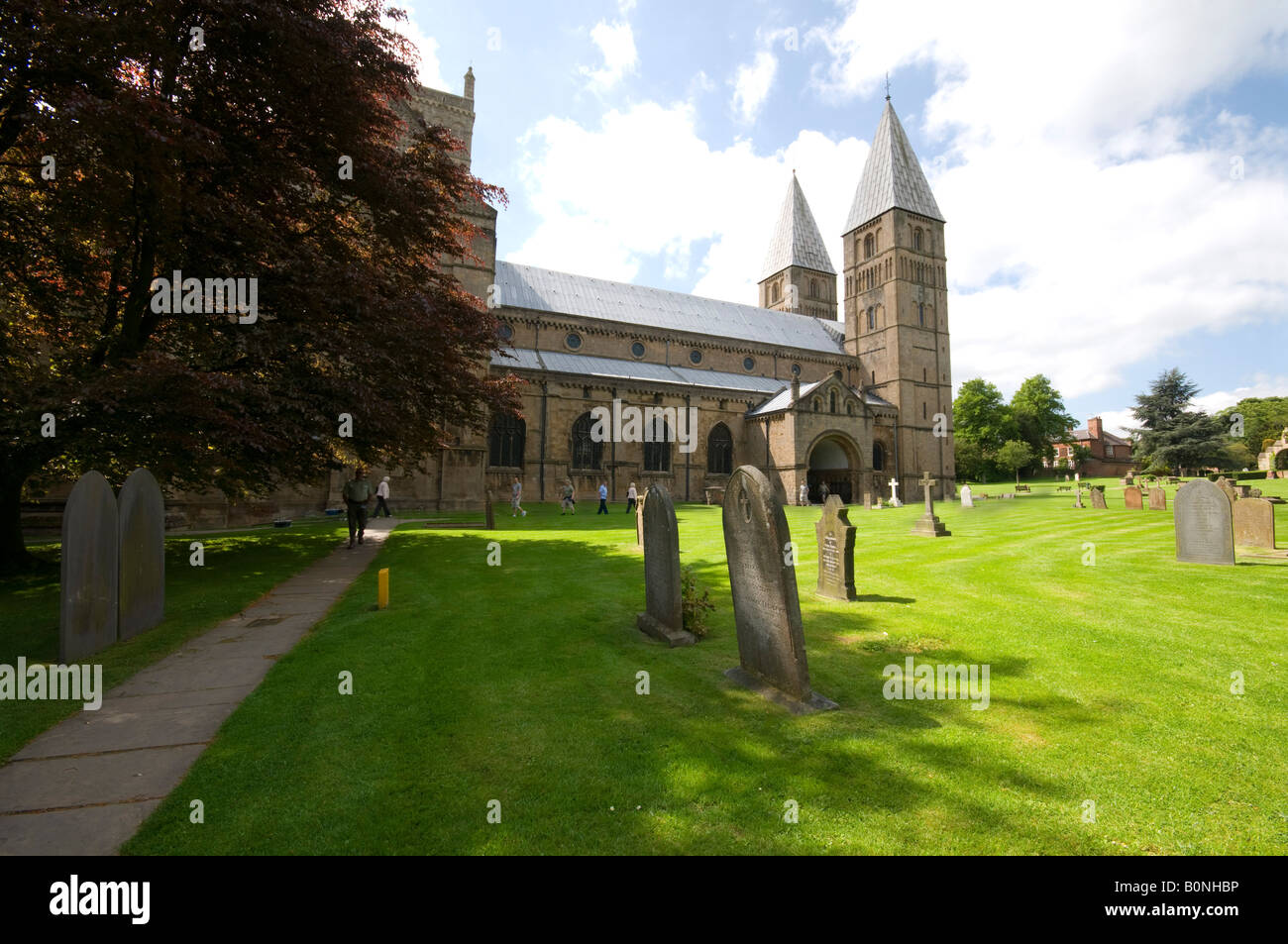 Southwell Minster Southwell Nottinghamshire UK Stock Photo - Alamy