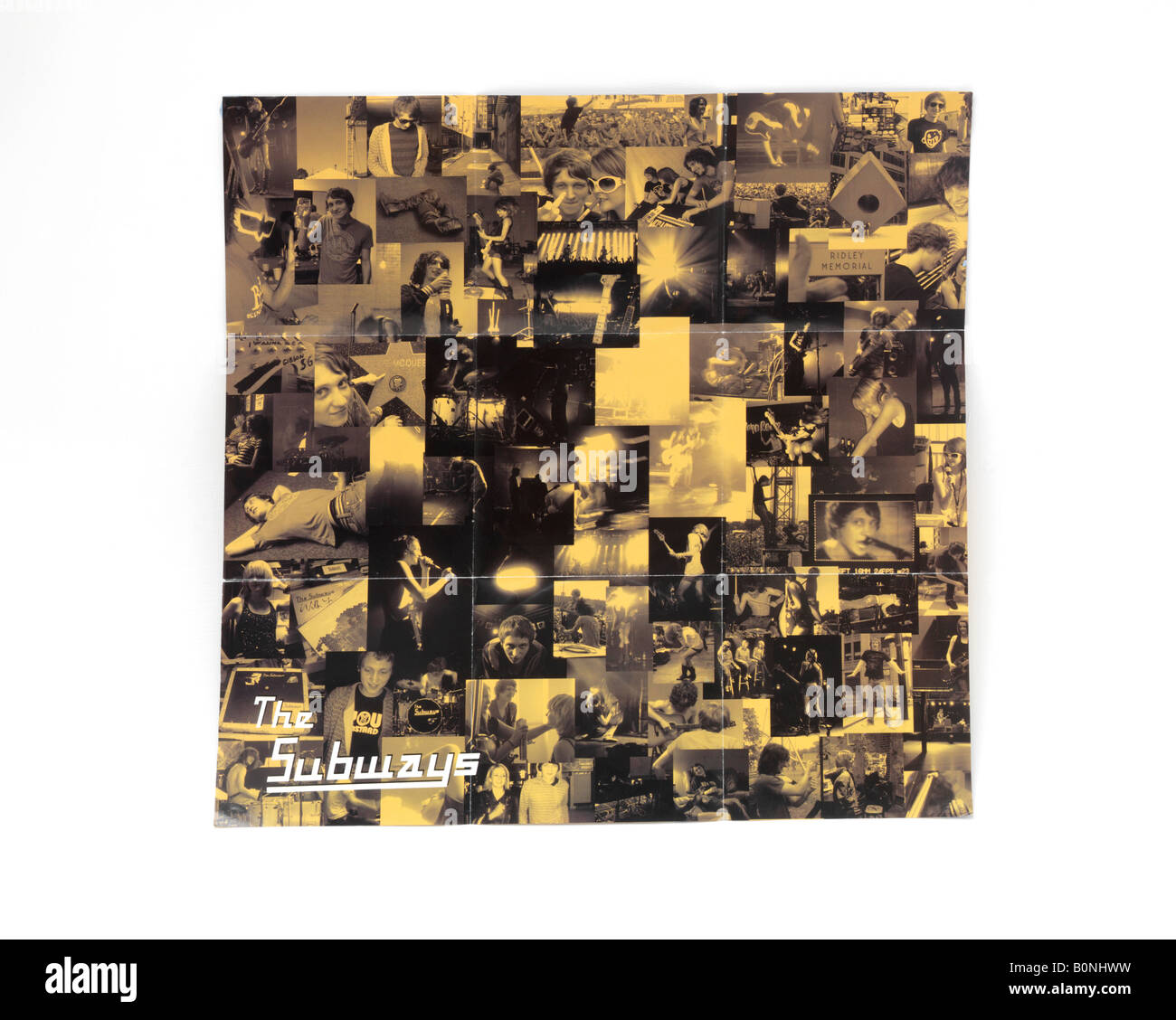 Pop Poster The Subways Stock Photo - Alamy