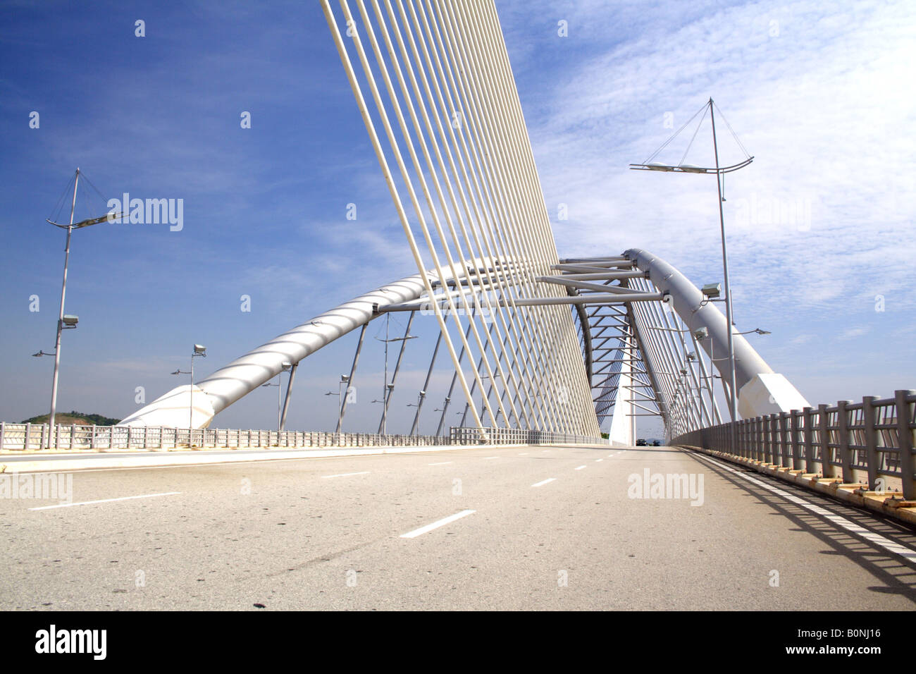 Infrastructure bridge putrajaya architecture hi-res stock photography ...