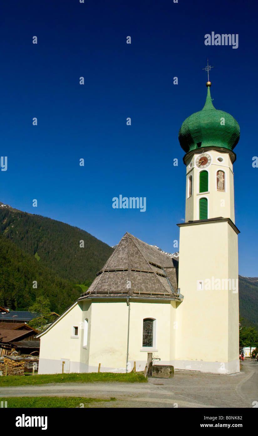 Alpine Church in Austria Stock Photo - Alamy