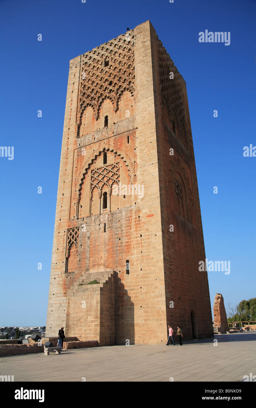 Hassan Tower Rabat Morocco North Africa Stock Photo - Alamy