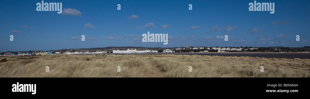 Panoramic view sand dunes dawlish hi-res stock photography and images ...