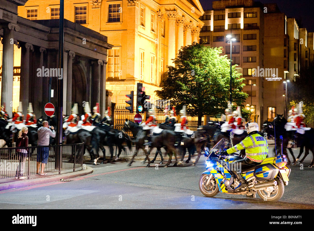 Queens Royal Houseguards Lifeguards Cavalry Hyde Park Corner London U K ...
