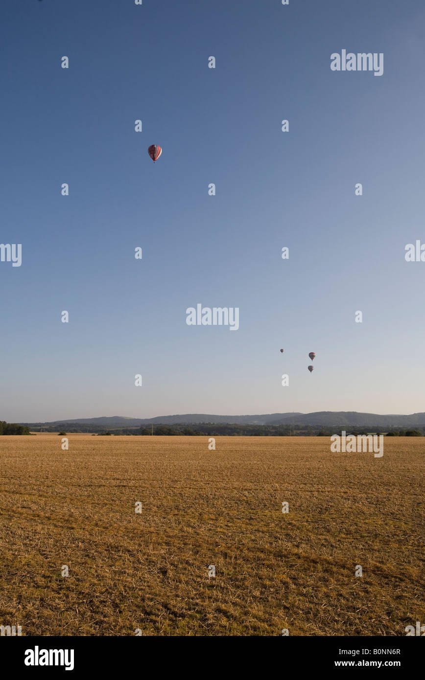 Field flying balloons hi-res stock photography and images - Alamy