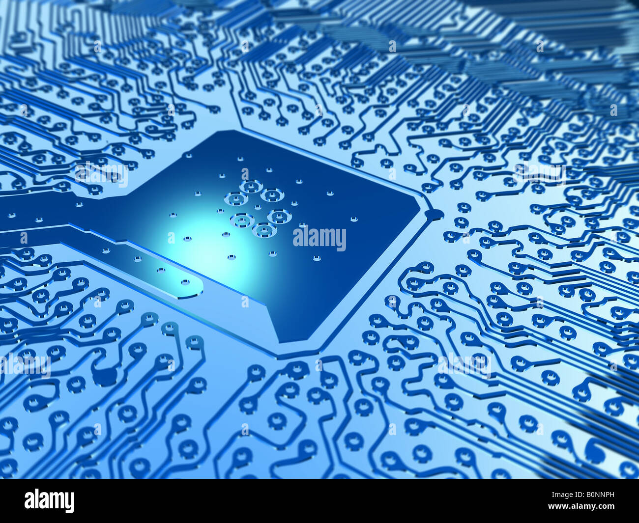 Super computer circuit hi-res stock photography and images - Alamy