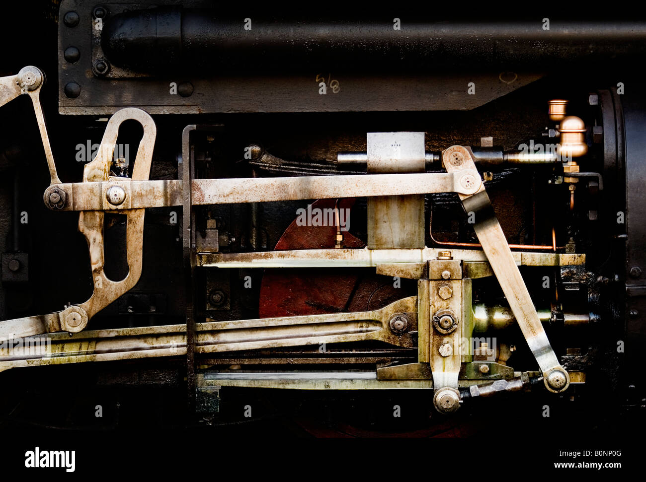 Steam Engine Linkage Stock Photo - Alamy
