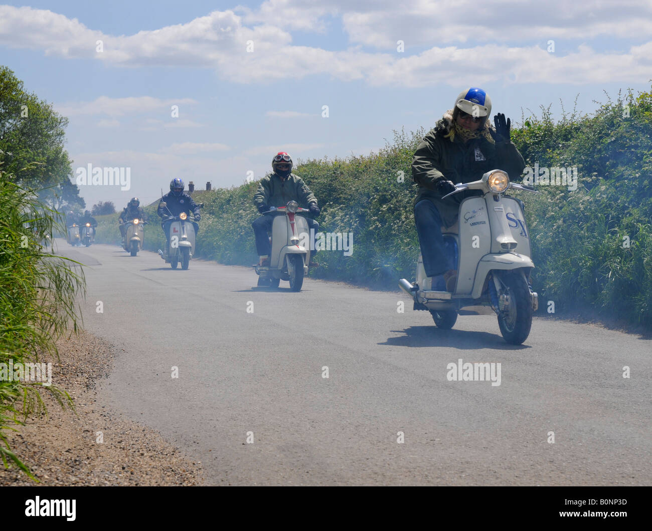 Mods ride out hi-res stock photography and images - Alamy