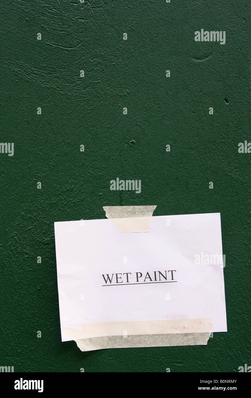 Wet paint warning sign hi-res stock photography and images - Alamy