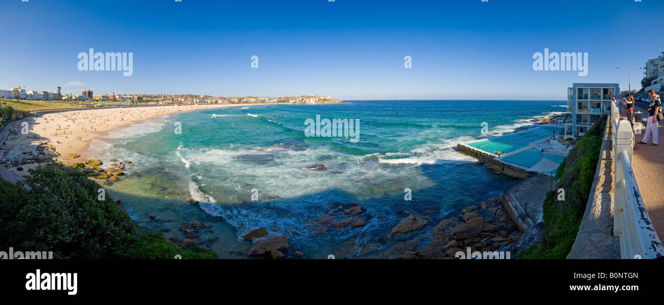 Bondi Beach Sydney New South Wales Australia High resolution panorama ...