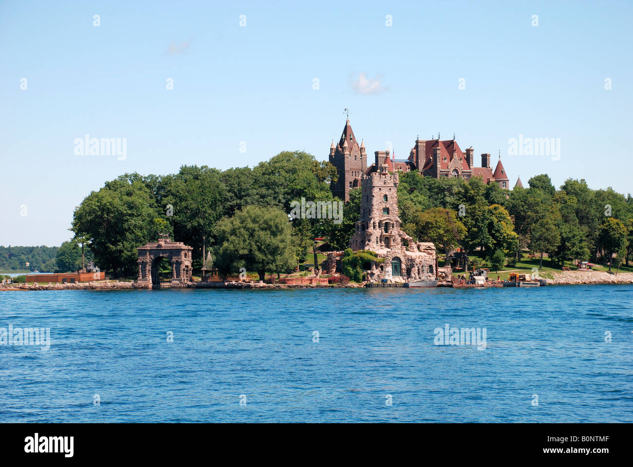 Alster tower Bolt castle heart island Stock Photo - Alamy