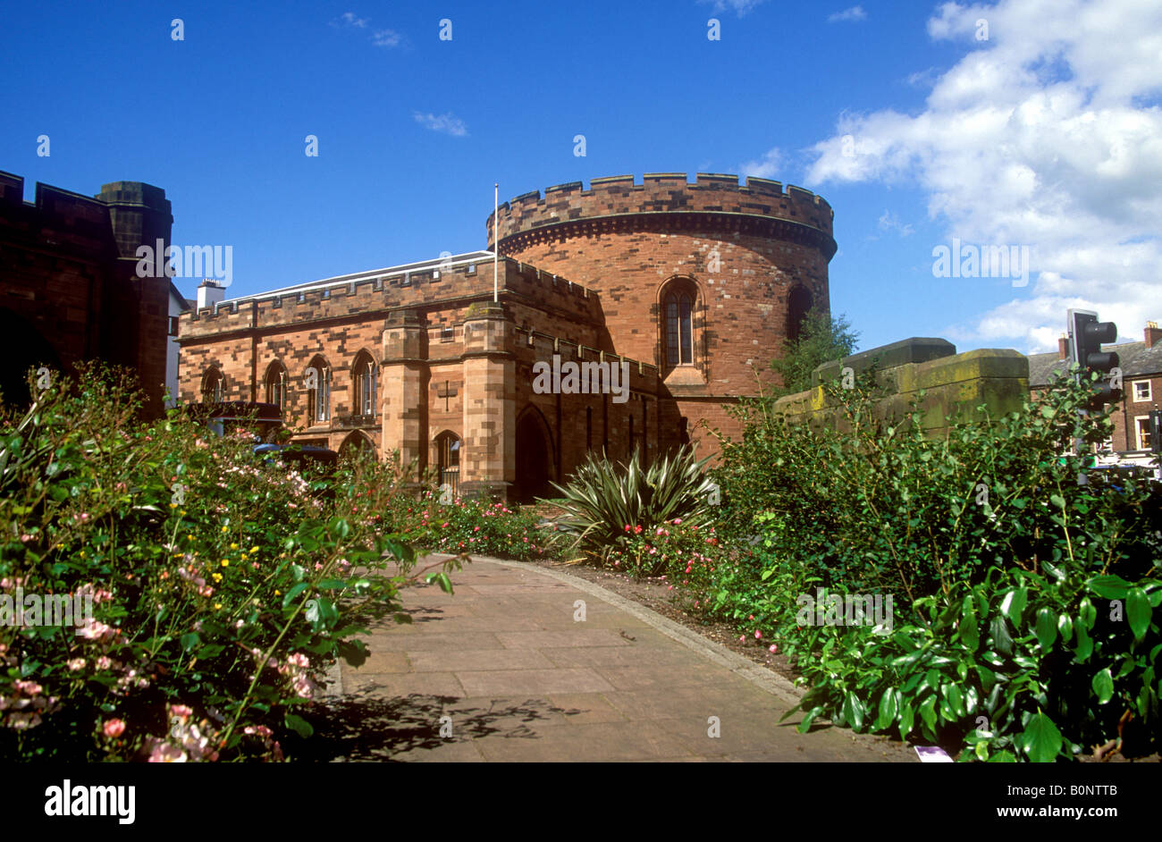 Carlisle - Impressive city gateway in Botchergate Stock Photo - Alamy