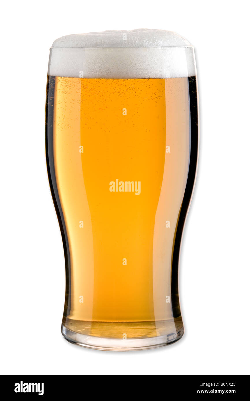 beer bier bierre cold lager tulip Stock Photo - Alamy