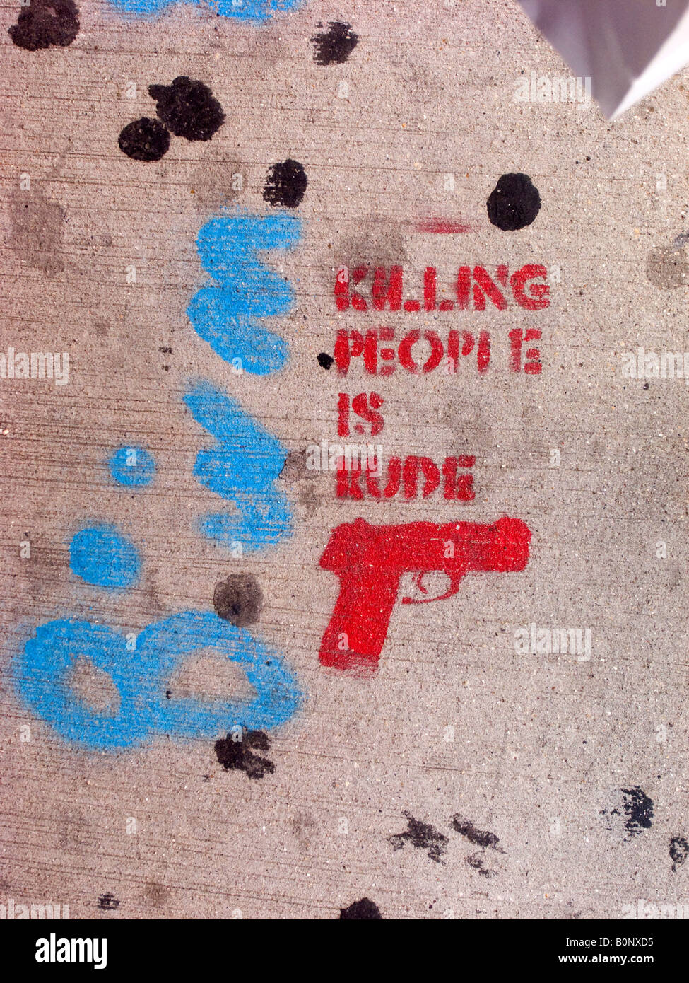 Graffiti Chicago, USA, Illinois Stock Photo - Alamy