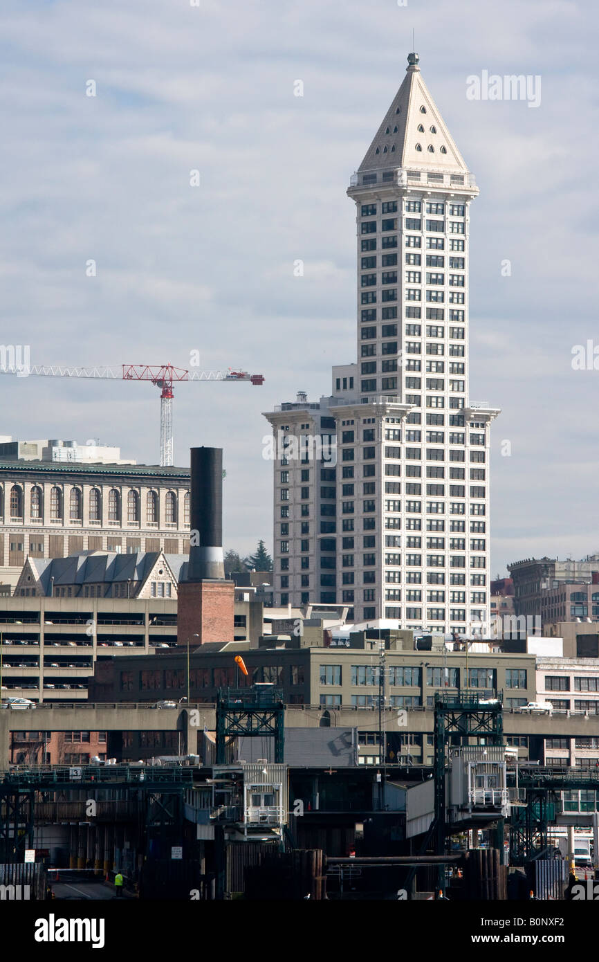 Smith Tower Seattle Washington State USA Stock Photo - Alamy