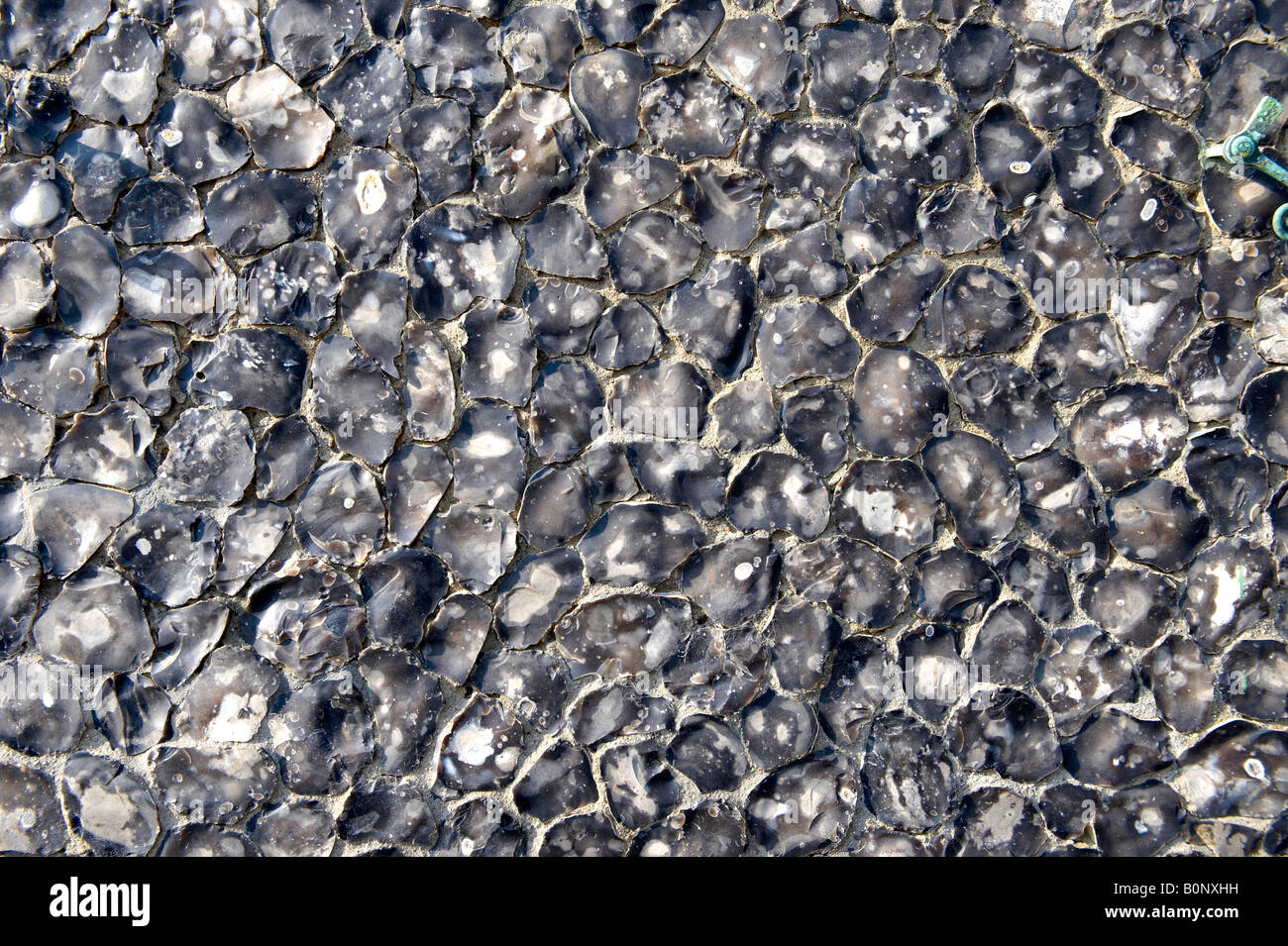 Flint stone wall texture textured hi-res stock photography and images ...