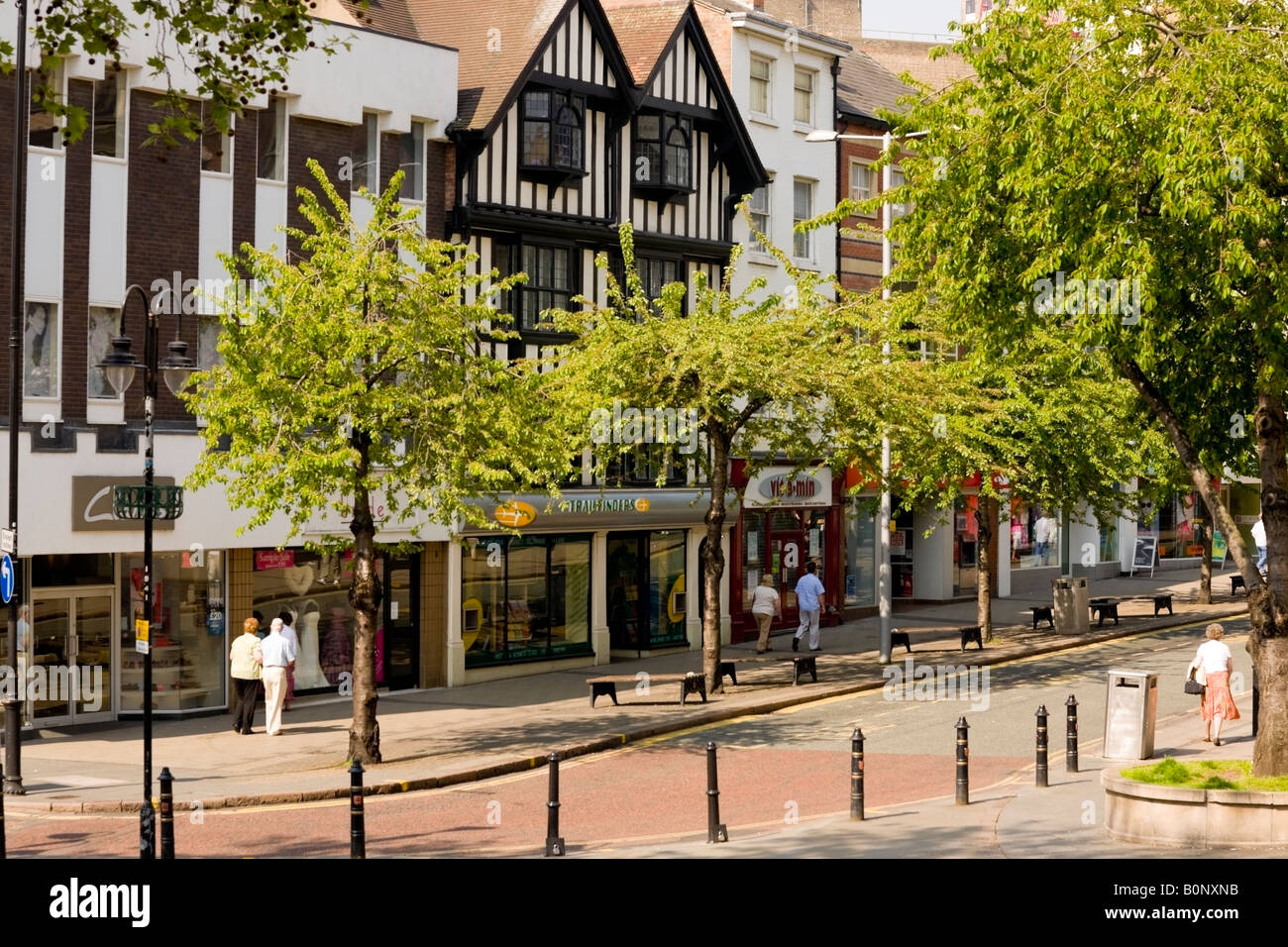 Nottingham city centre england hi-res stock photography and images - Alamy