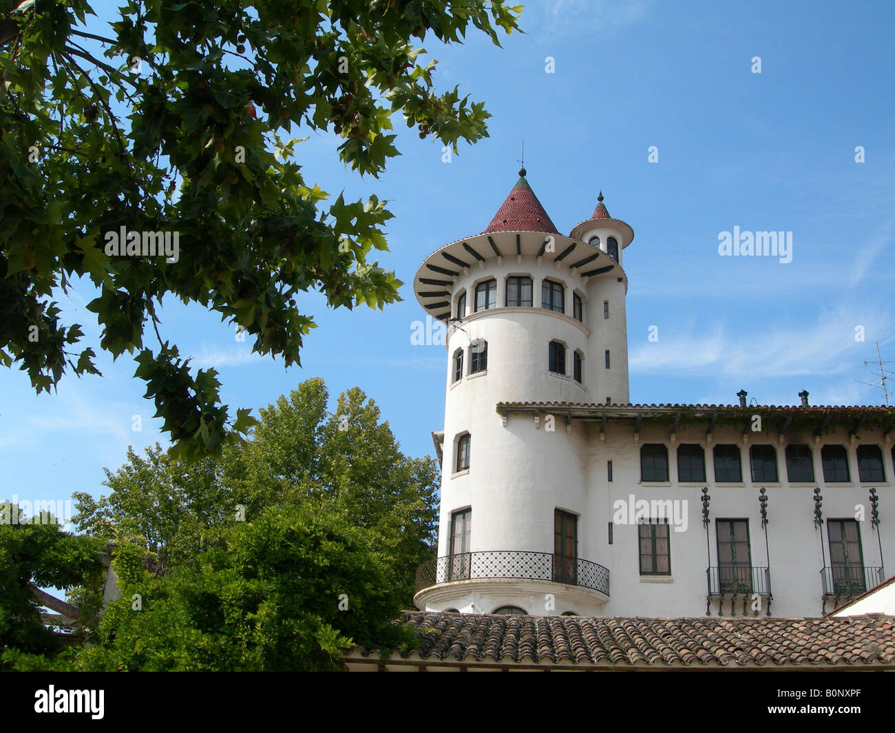 codorniu winery cava catalonia spain Stock Photo - Alamy
