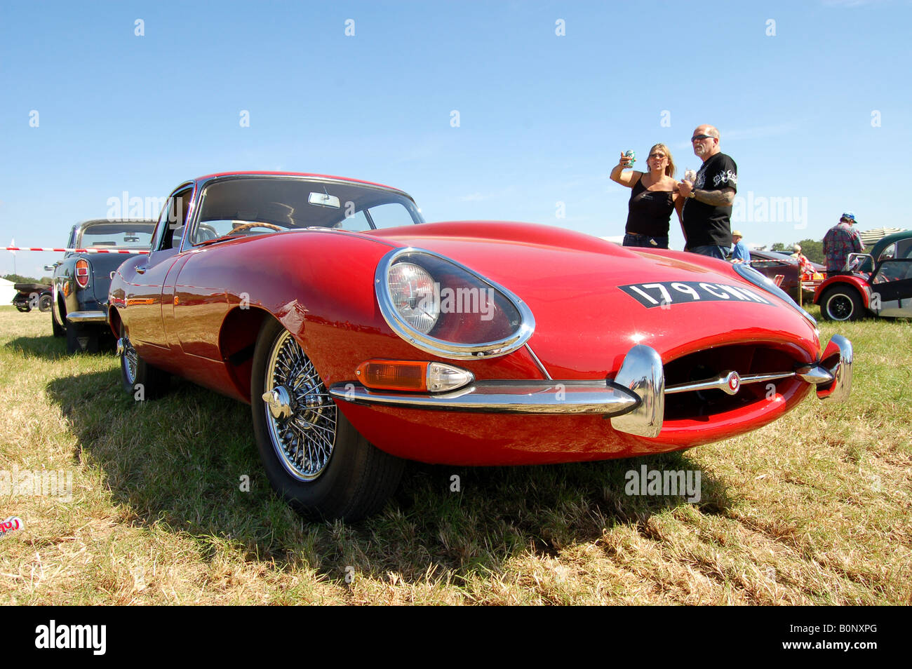 Stock photo of Jaguar E-Type Stock Photo - Alamy