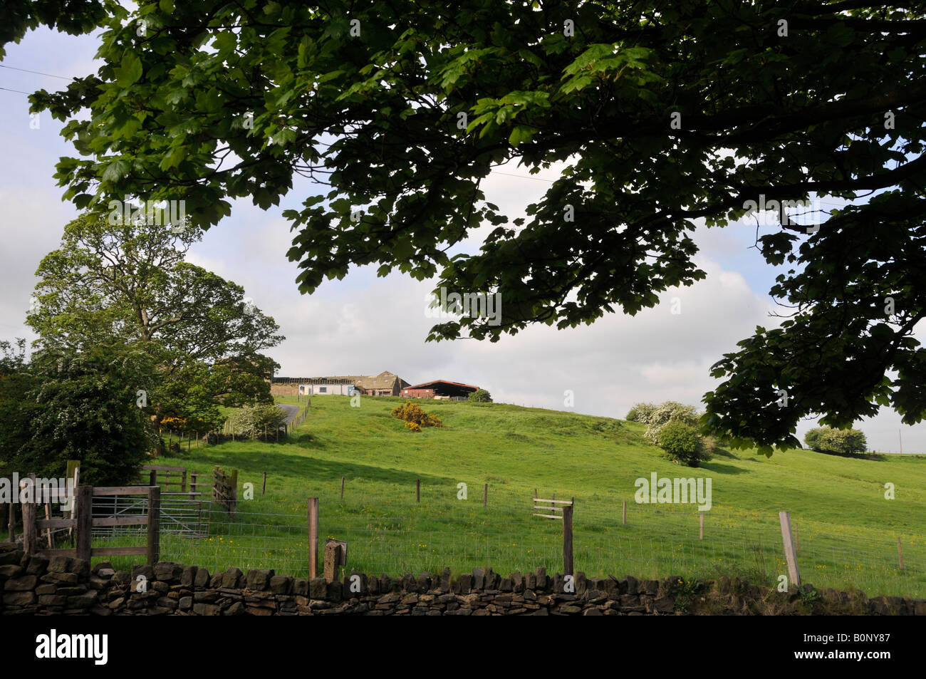 Popeley Farm in Popeley Fields also locally known as the Barley Fields ...