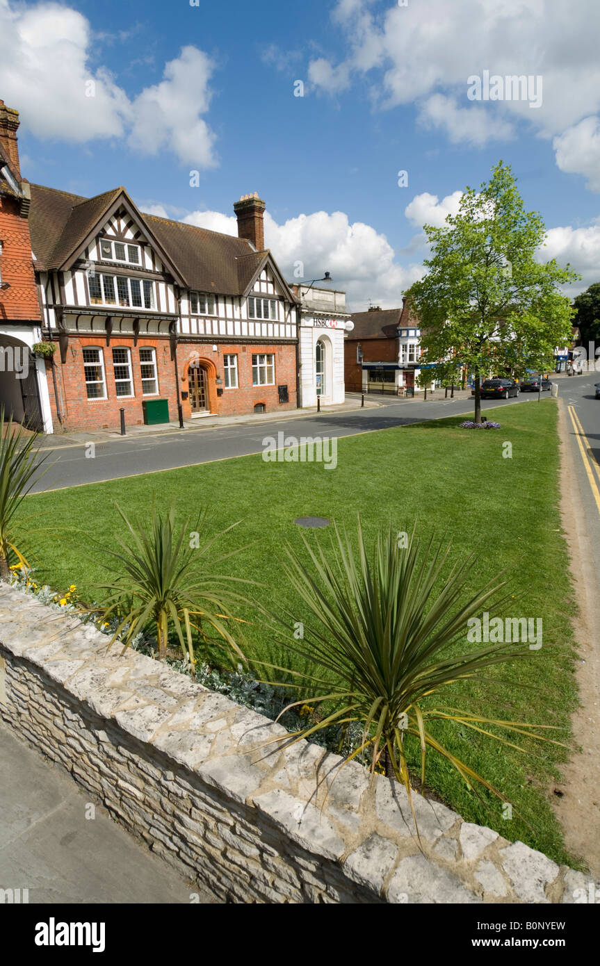 Haslemere High Street Surrey UK Stock Photo - Alamy