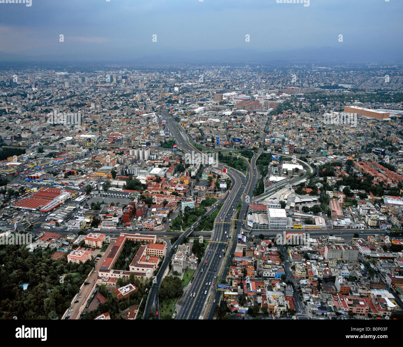 Mexico city periferico hi-res stock photography and images - Alamy