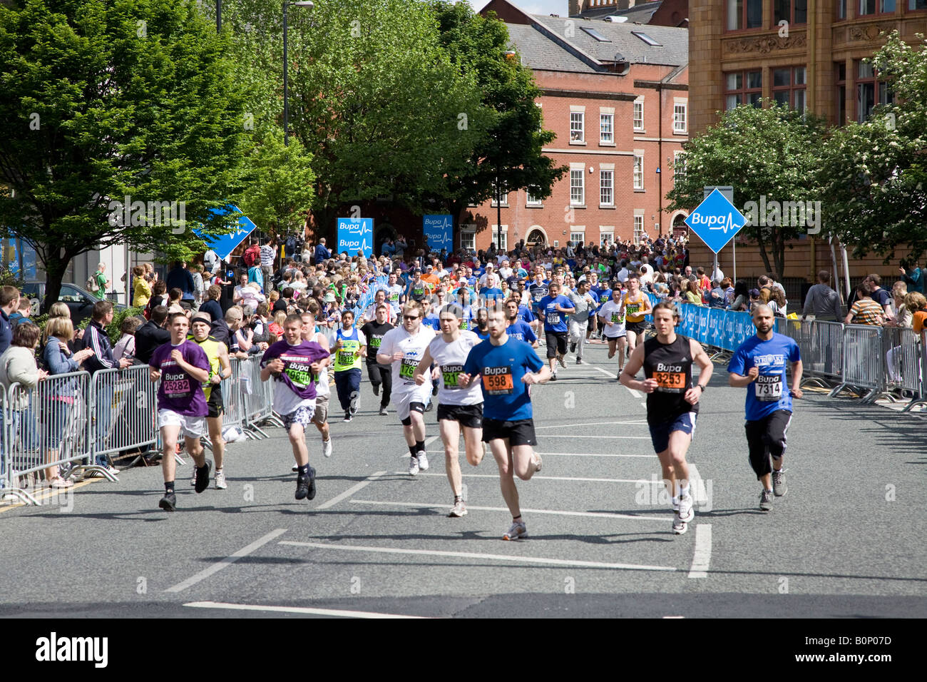 Manchester 10K Greatrun May 2008 Stock Photo - Alamy