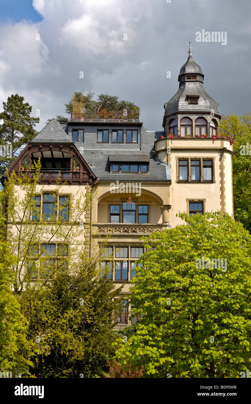 Elegant Villa in the Neroberg district of Wiesbaden Germany Stock Photo ...