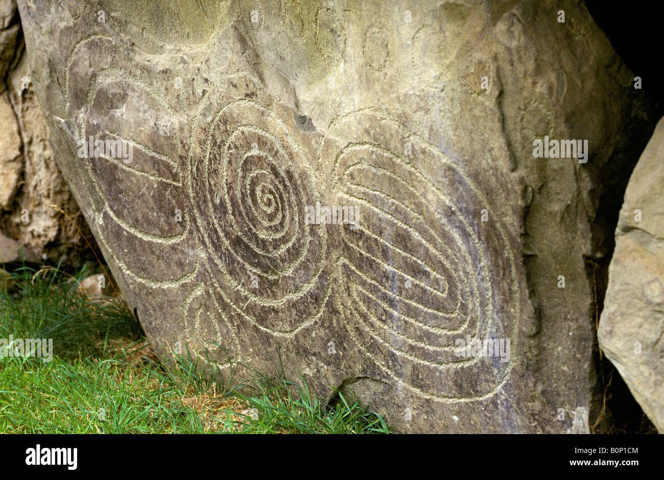 Newgrange Passage Tombs, Boyne Valley, County Meath, Ireland Stock ...