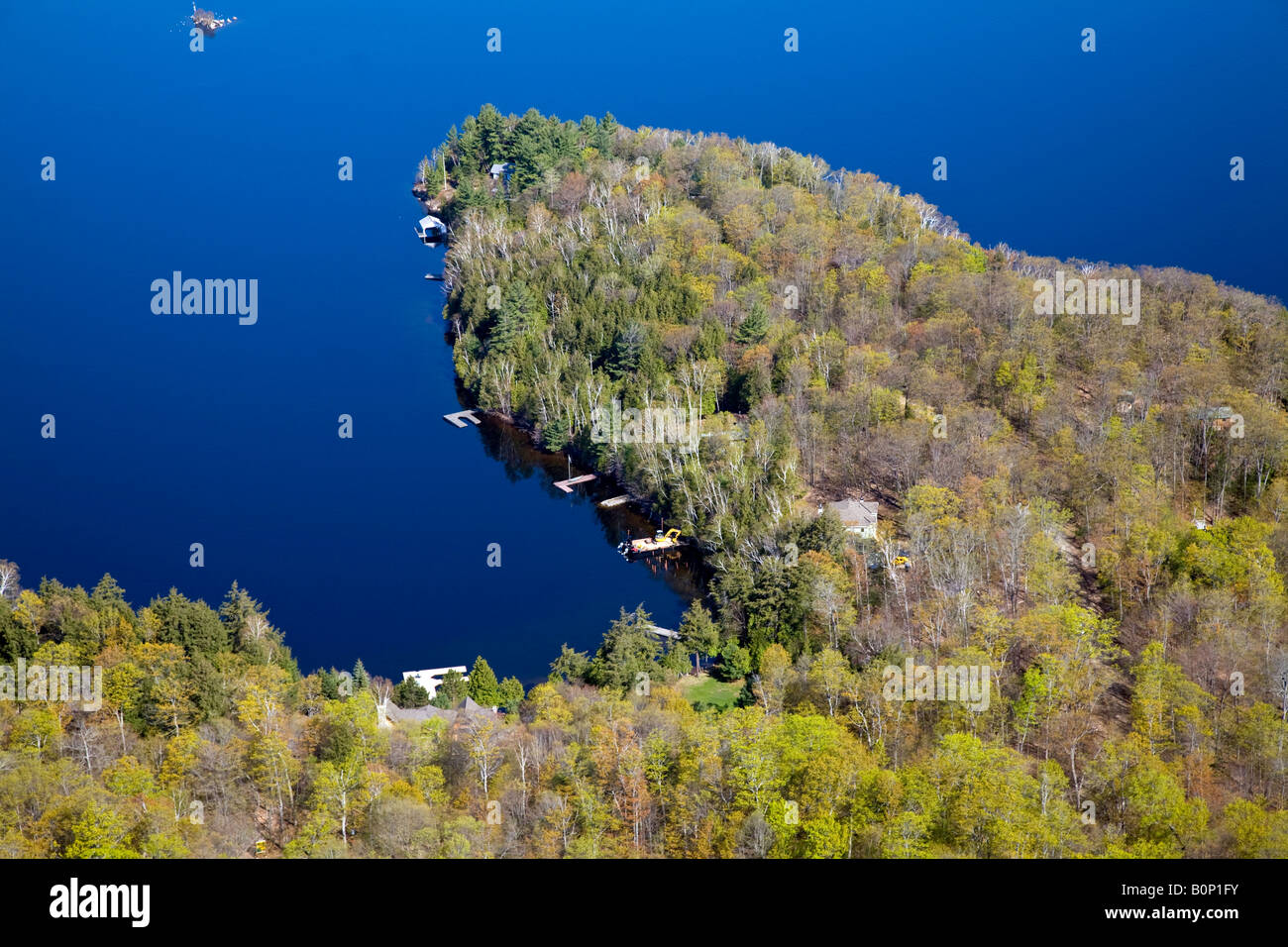 Many Lakes near Huntsville Ontario Canada Stock Photo - Alamy