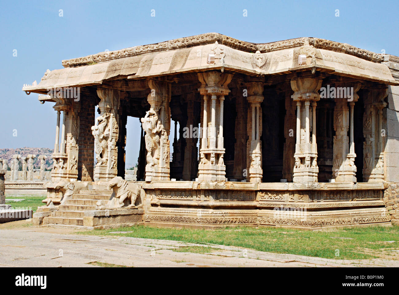 Kalyana Mantapa, Vittala Temple, Hampi, Karnataka, India Stock Photo ...