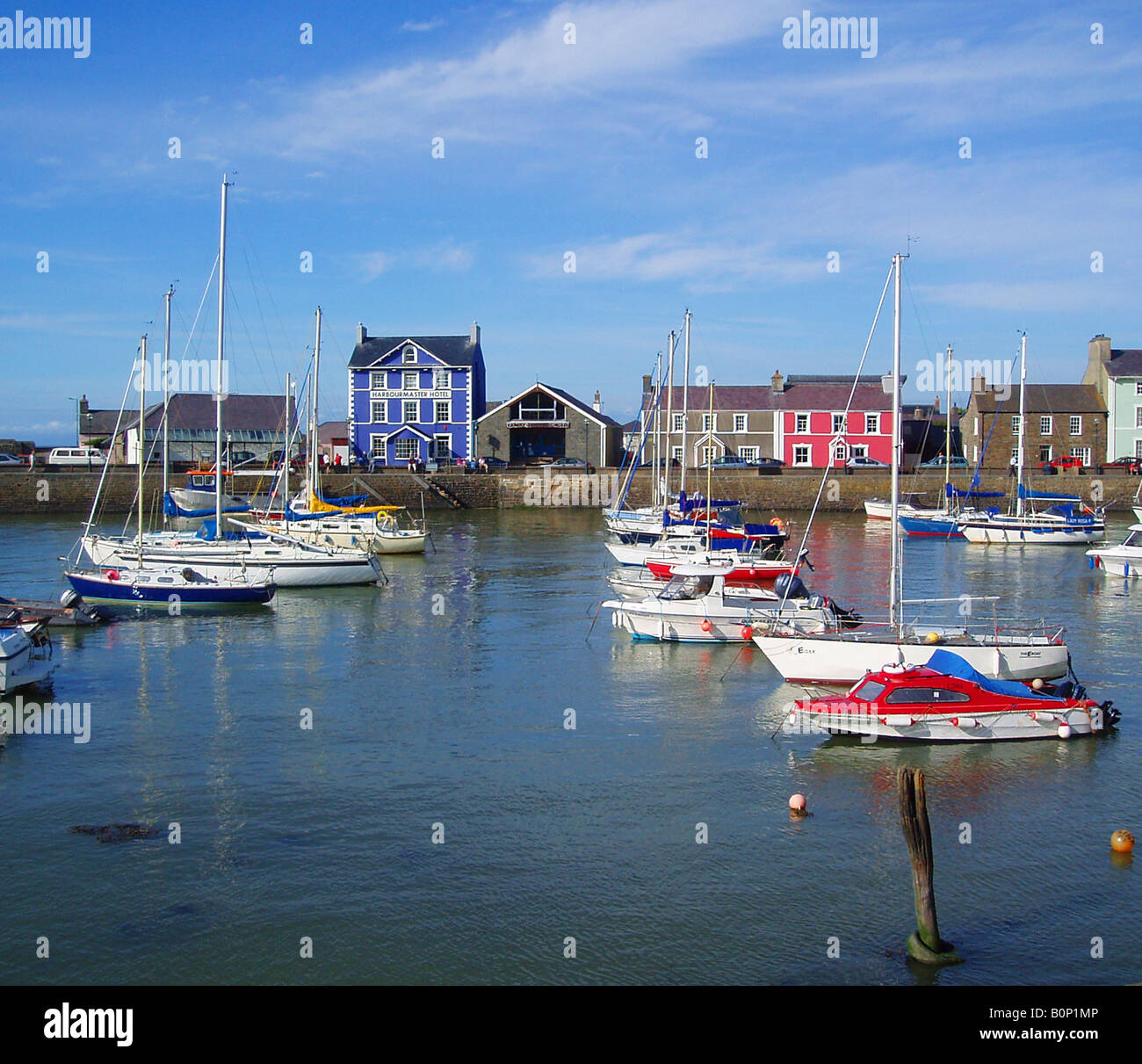 Harbor master aberaeron hi-res stock photography and images - Alamy