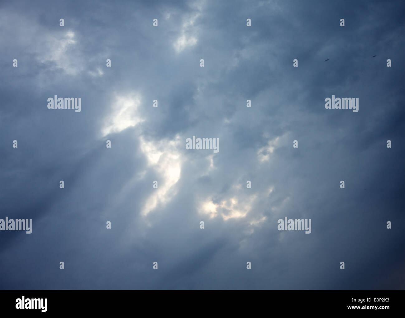 A beautiful white horse appears to gallop through the clouds in this ...