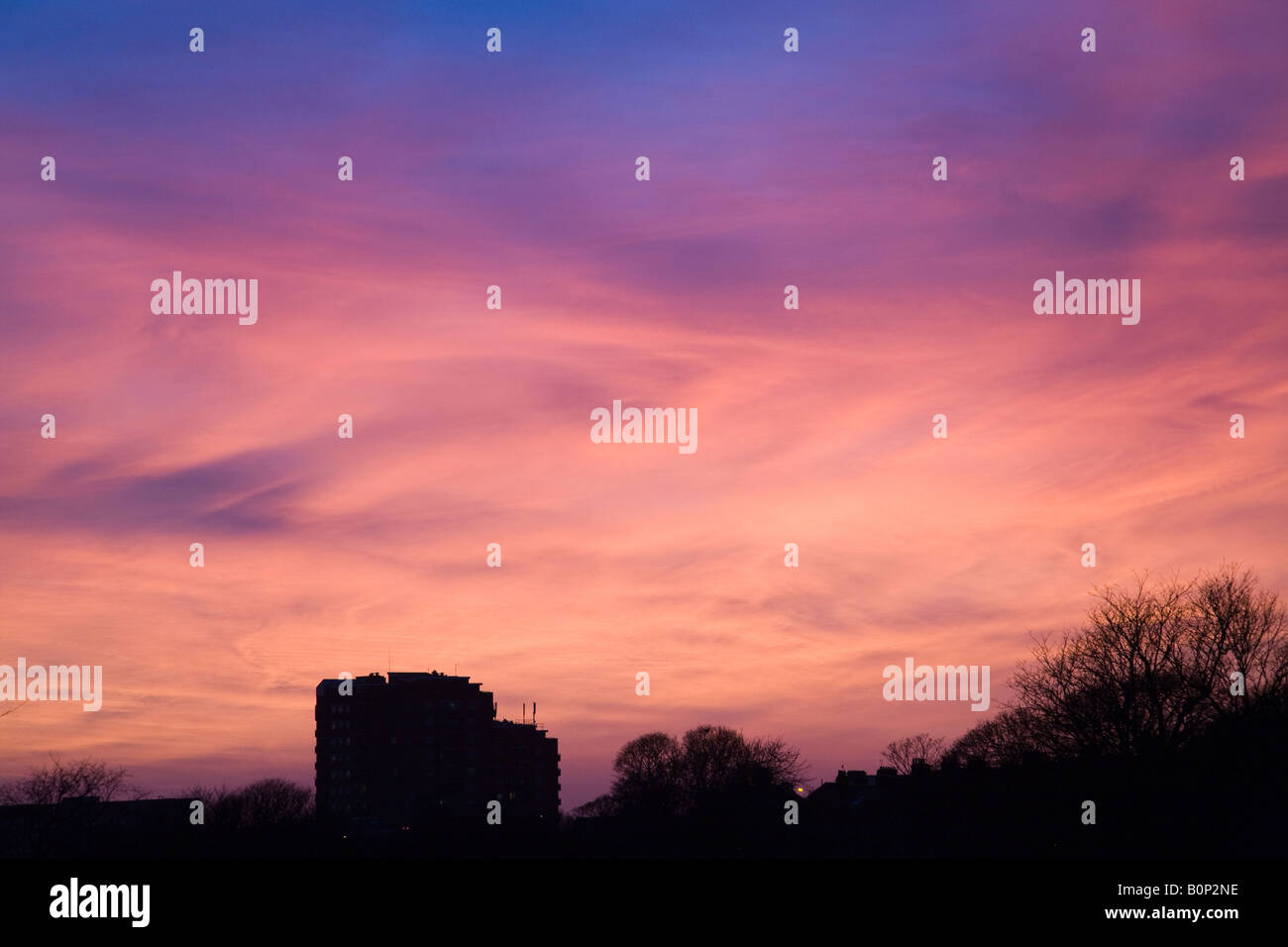 Brighton winter sunset hi-res stock photography and images - Alamy