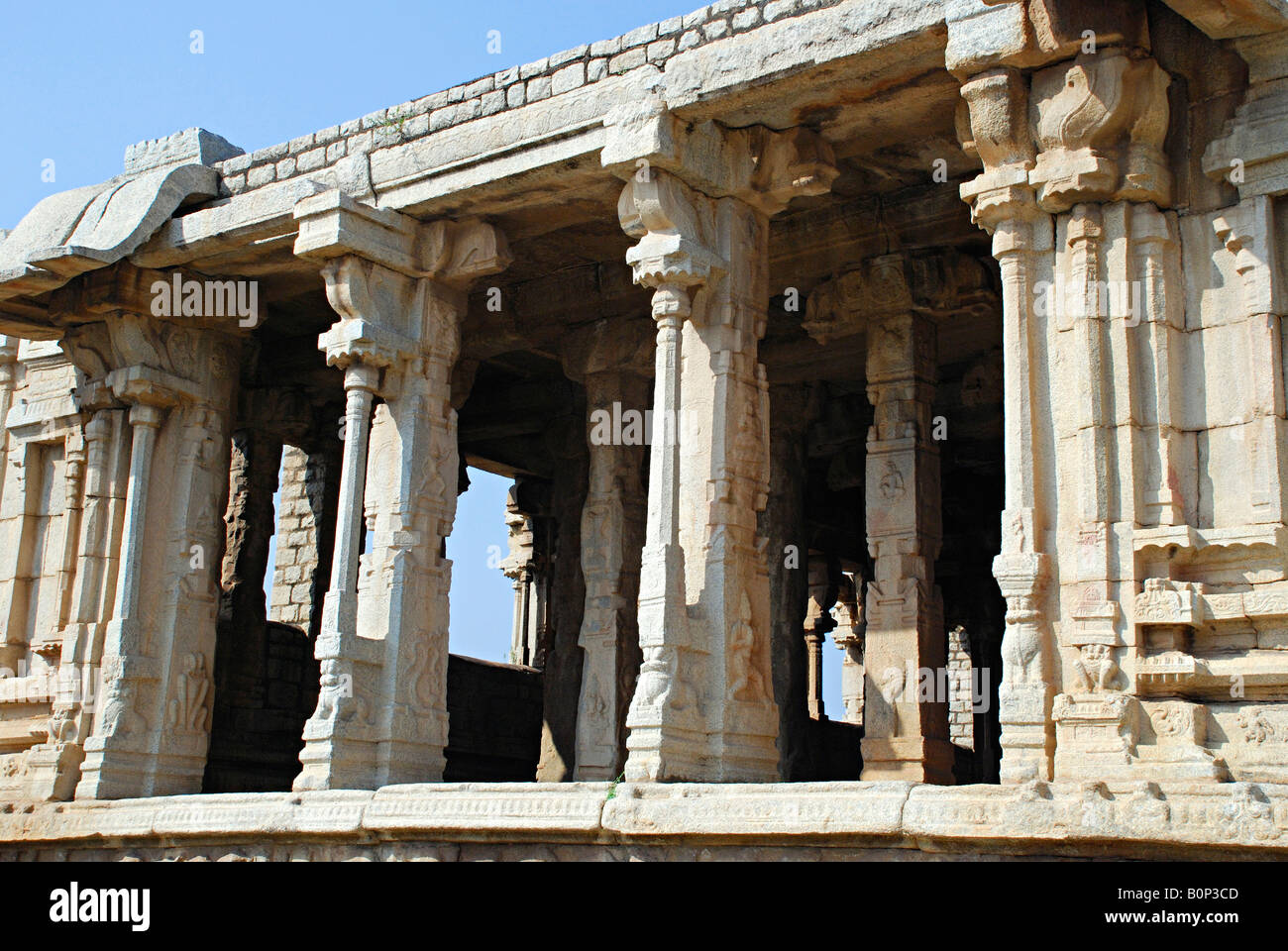 Kalyana Mantapa, Vittala Temple, Hampi, Karnataka, India Stock Photo ...