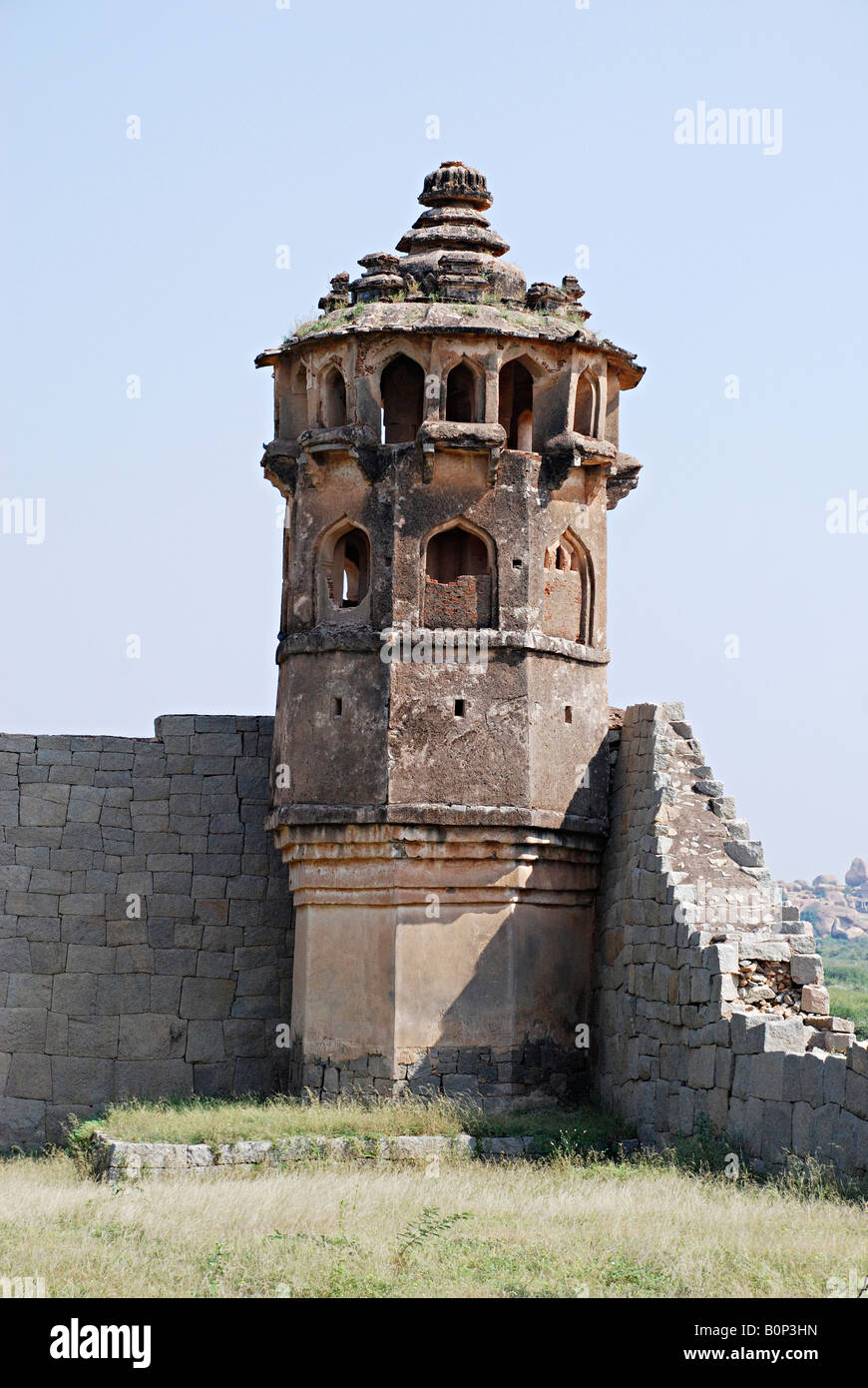 Watch Tower, Hampi, Karnataka, India Stock Photo - Alamy