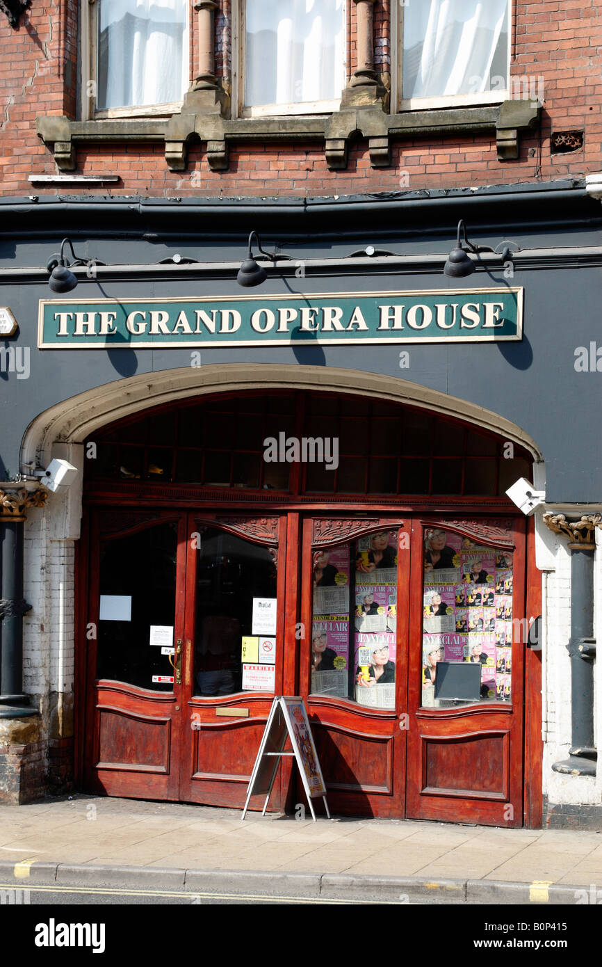 facade of the grand opera house cumberland street york north yorkshire ...